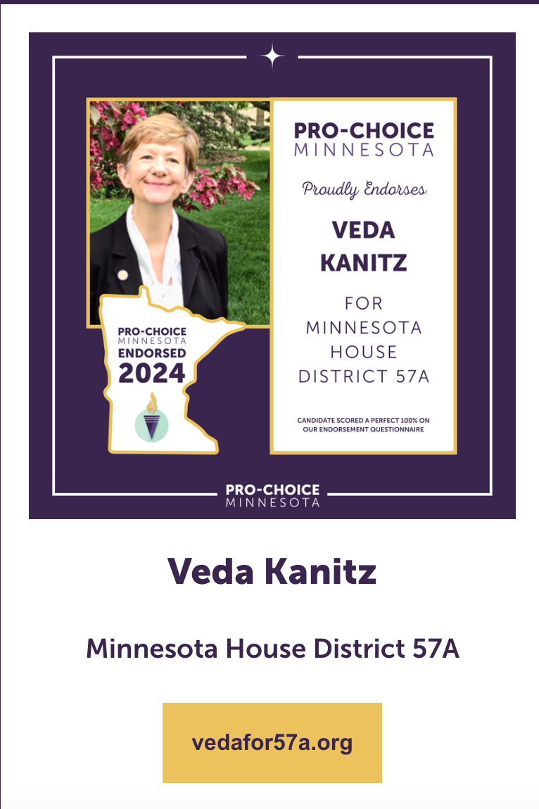 Endorsements – Veda Kanitz